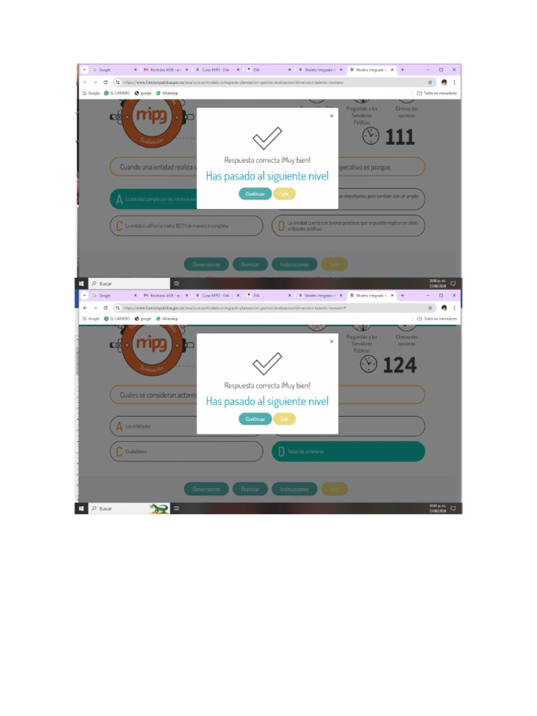 Respuestas MPG Modulo 1 | PDF