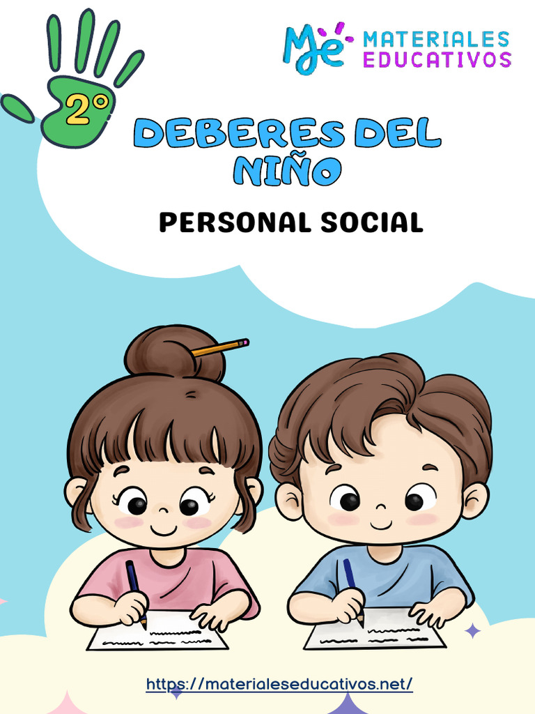Fichas de Trabajo Deberes Del Infante | PDF | Bienestar