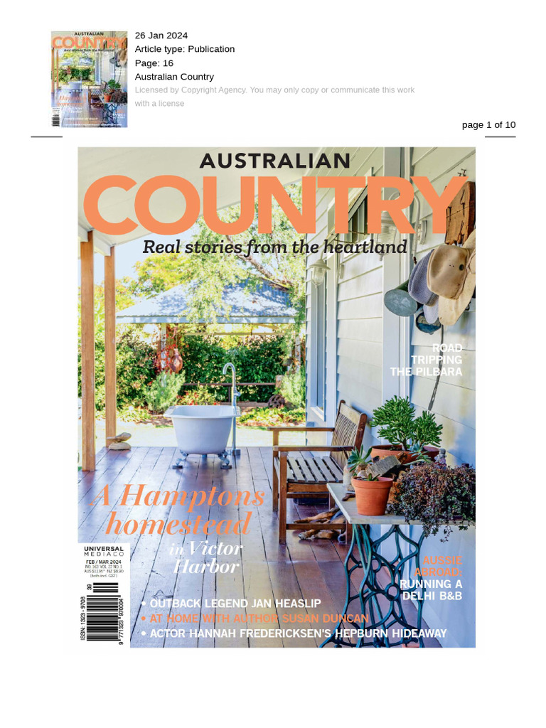 Australian Country | PDF