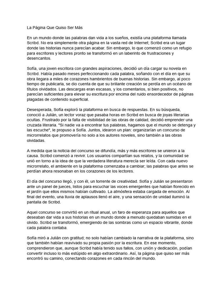 Quiso Ser Mas | PDF | Clásicos