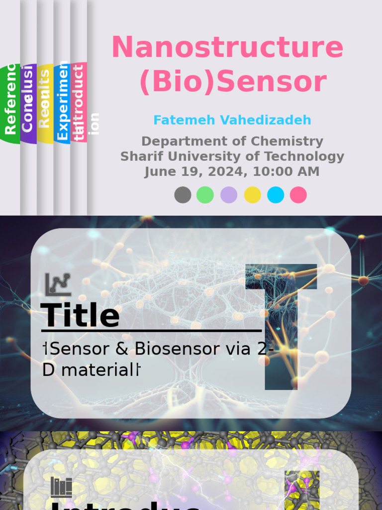 Nanostructure Presentation (Autosaved) | PDF | Graphene | Biosensor