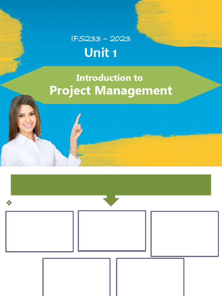 IFS233 - 2023 - UNIT 1 - IPM - PDF Format | PDF | Project Management | Strategic Management