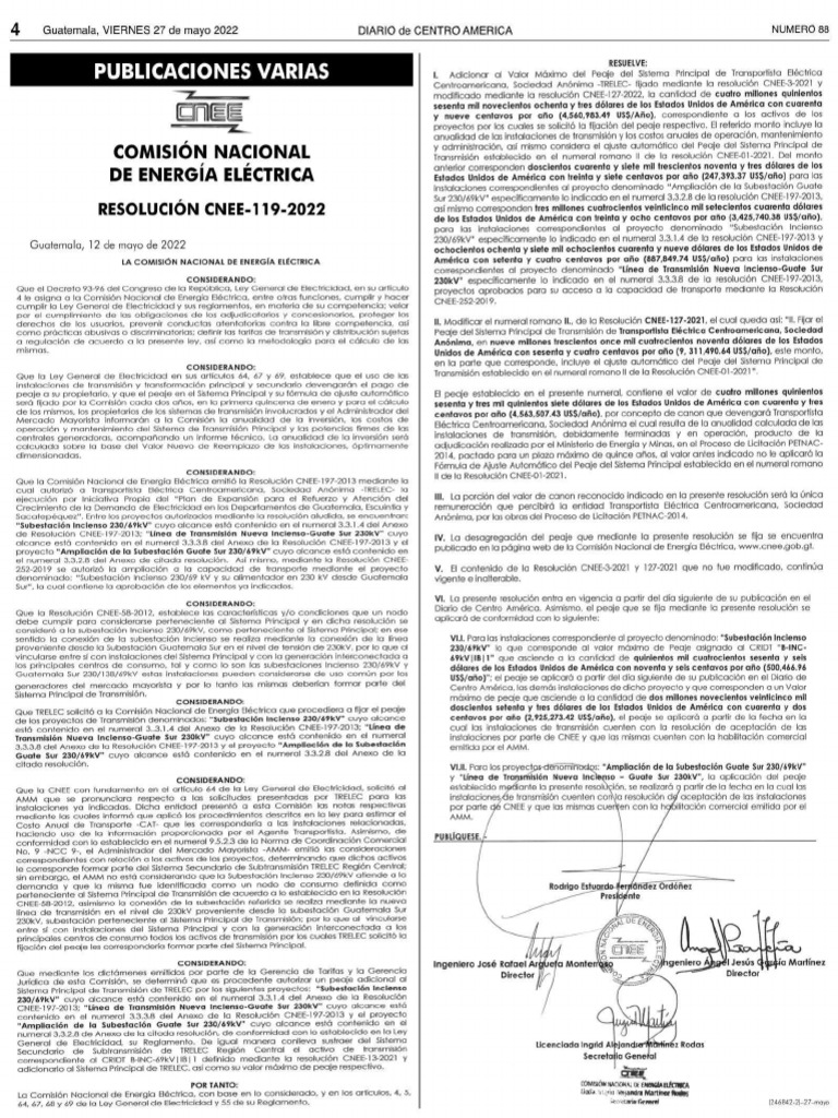 CNEE NSP Nueva | PDF