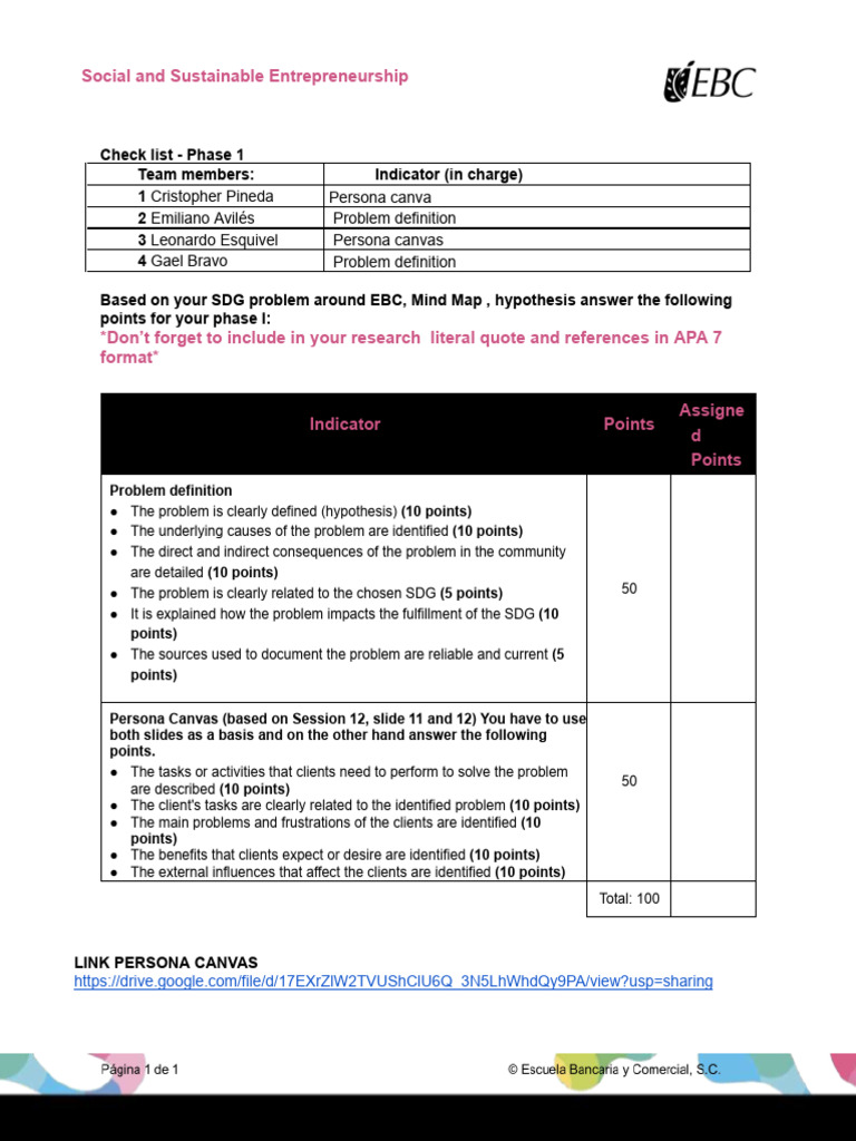 Check List - Phase 1 | PDF | Art
