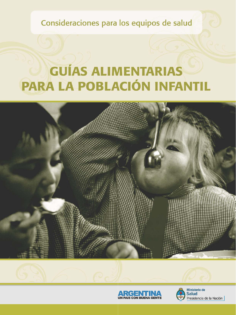 Guias Alimentarias Pob Inf Equipos | PDF