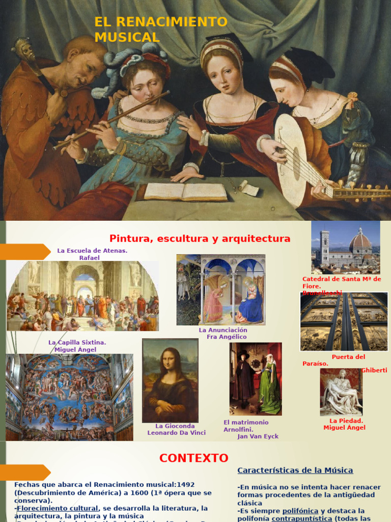 Presentación Renacimiento | PDF | Renacimiento | Contrarreforma