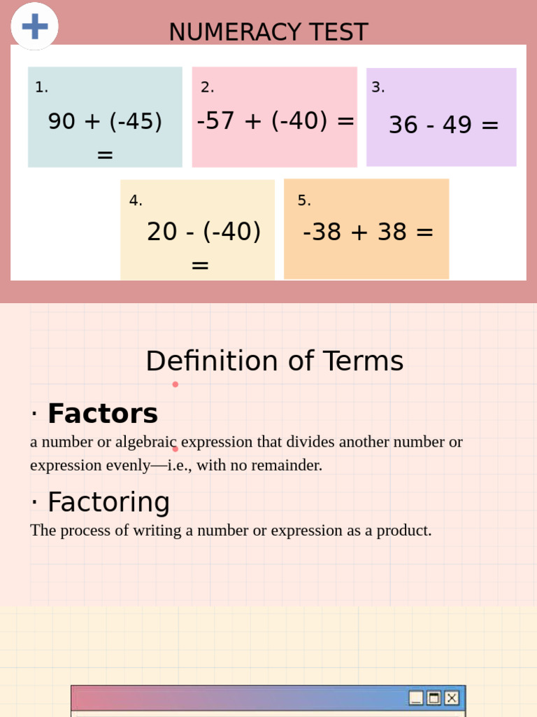 Factoring | PDF