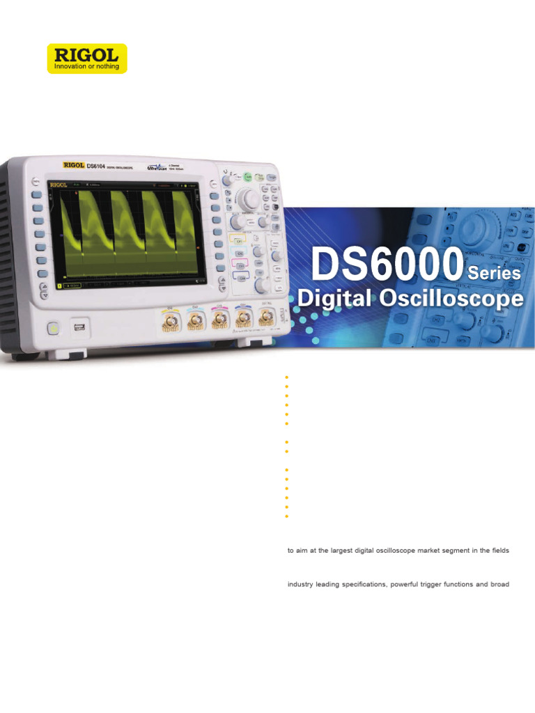 DS6000-datasheet v3 | PDF | Bit Rate | Hertz