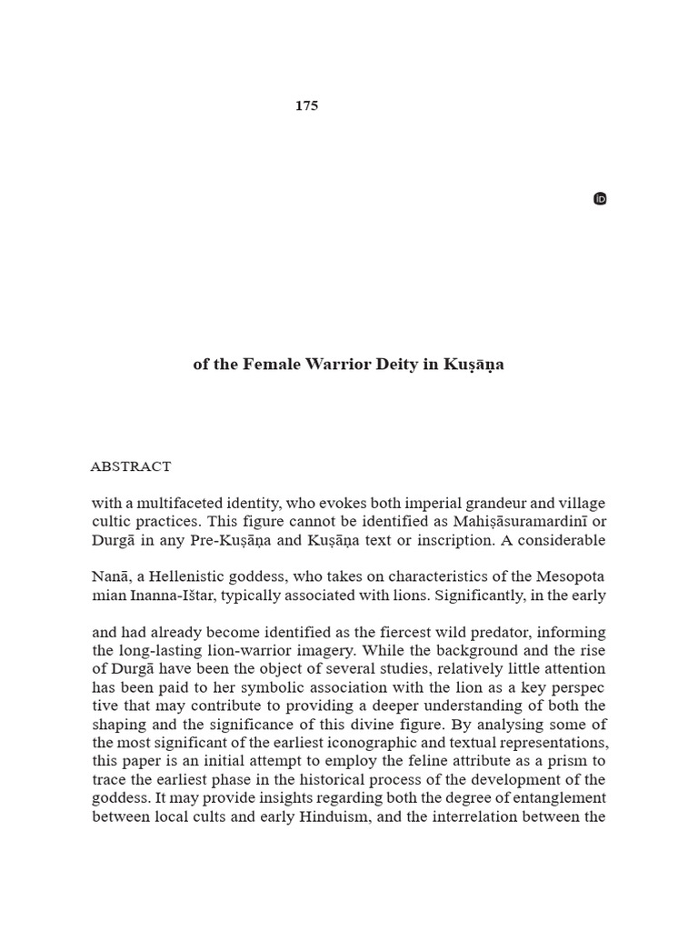 08 Policard The Goddess On The Lion | PDF | History