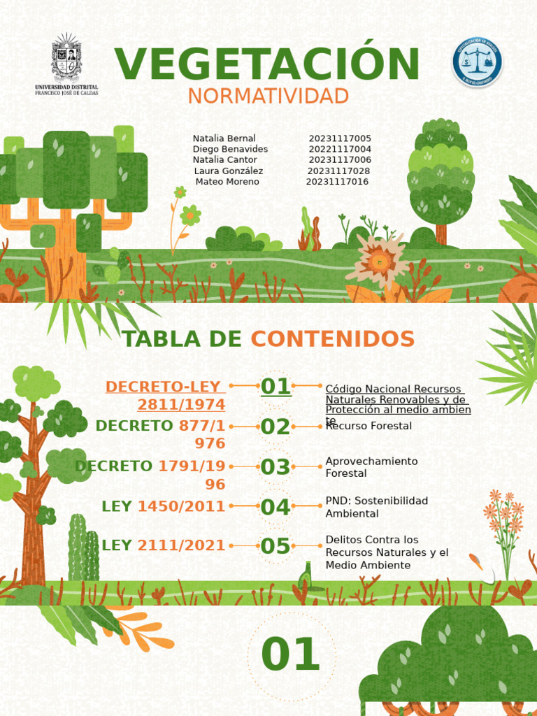 Vegetación | PDF | Los bosques | Ecología