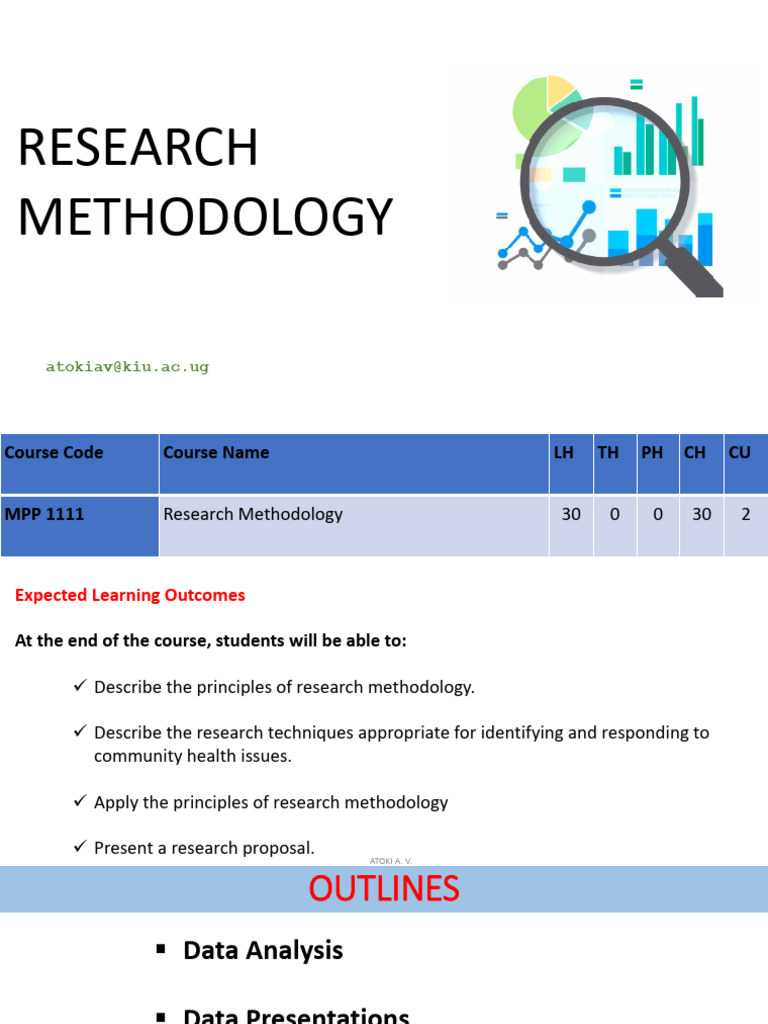 Research Methodology - Lecture Slide 1 | PDF | Methodology | Data Research Methodology - Lecture Slide 1 | PDF | Methodology | Data