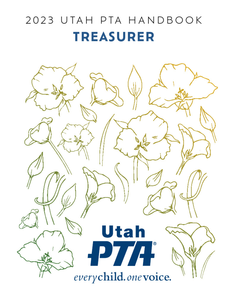 Utah PTA Treasurer's Handbook 2023 | PDF | Science & Mathematics