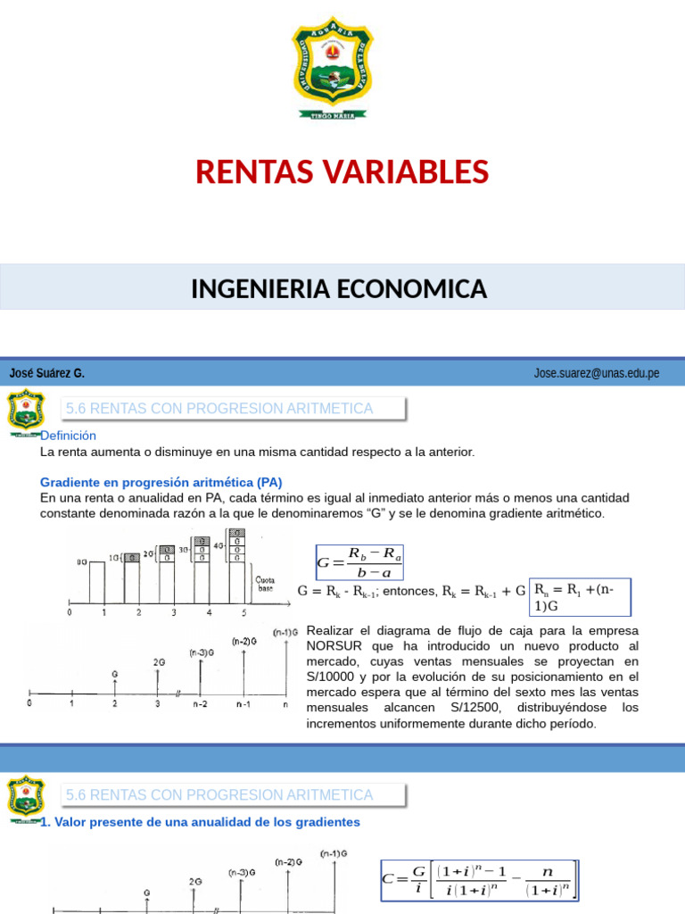 Vi. Teoria de Las Rentas - Rentas Variables | PDF | Economias