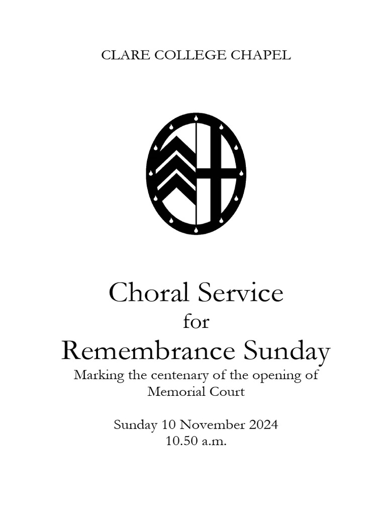 Remembrance Sunday 10 Nov | PDF | Lord's Prayer