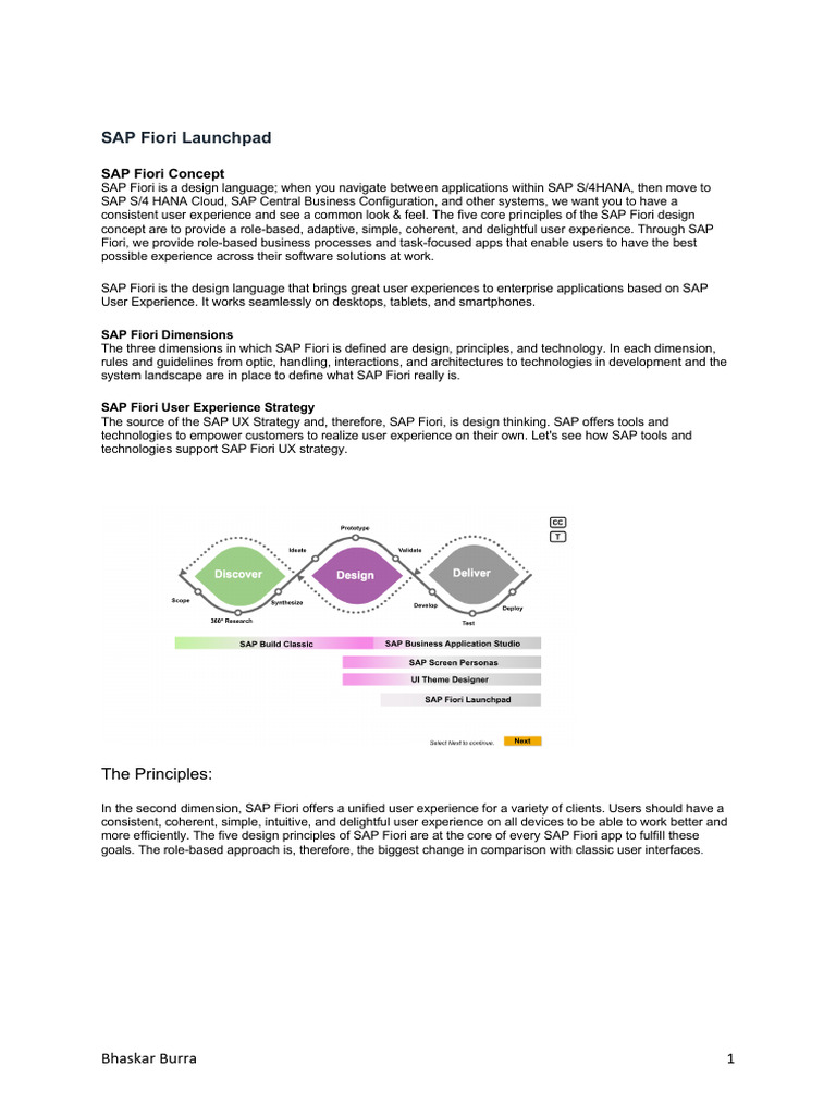 SAP Fiori Launchpad | PDF | Information Technology | Computing