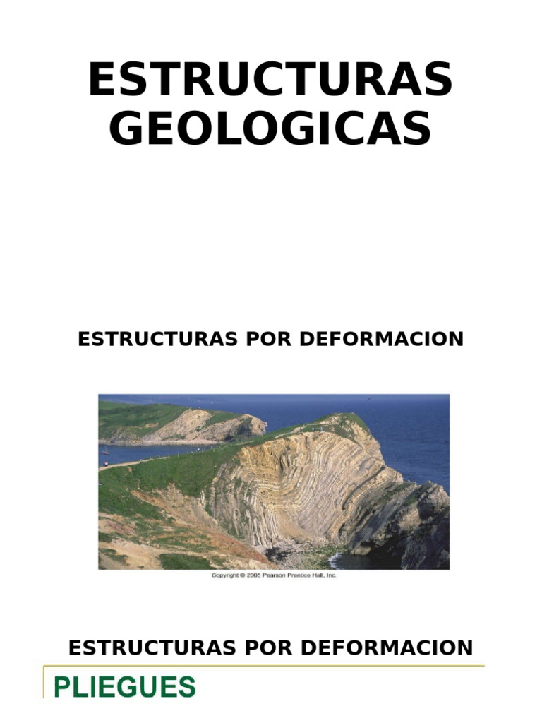 Clase 2. Estructuras Geologicas | PDF | Falla (geología) | Geología ...