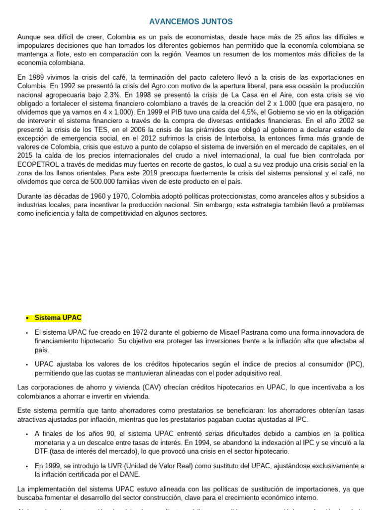 AVANCEMOS JUNTOS Espacio y Ambiente | PDF | Agricultura | Inflación