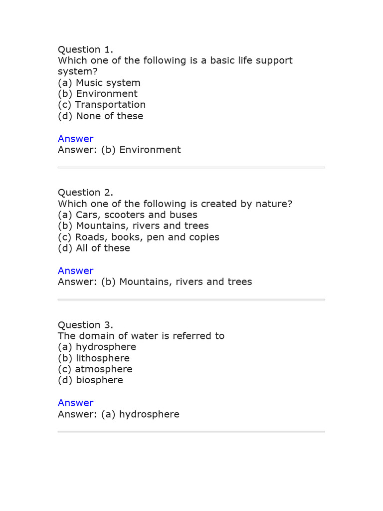 NCERT CLASS 7 GEOGRAPHY ALL SELECTED QUESTIONS ANSWERS | PDF | Rock ...