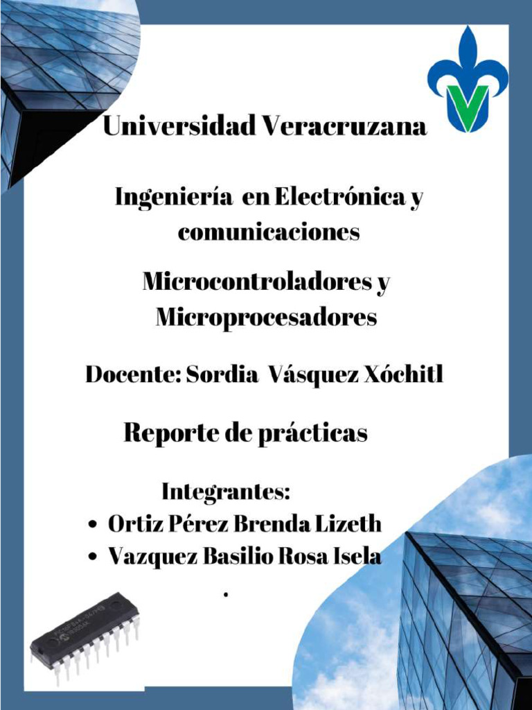 Reporte de Microprocesadores y Microcontroladores | PDF | Microcontrolador | Informática