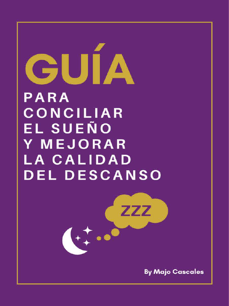 Guia para Conciliar El Sueno | PDF | Dormir | Meditación