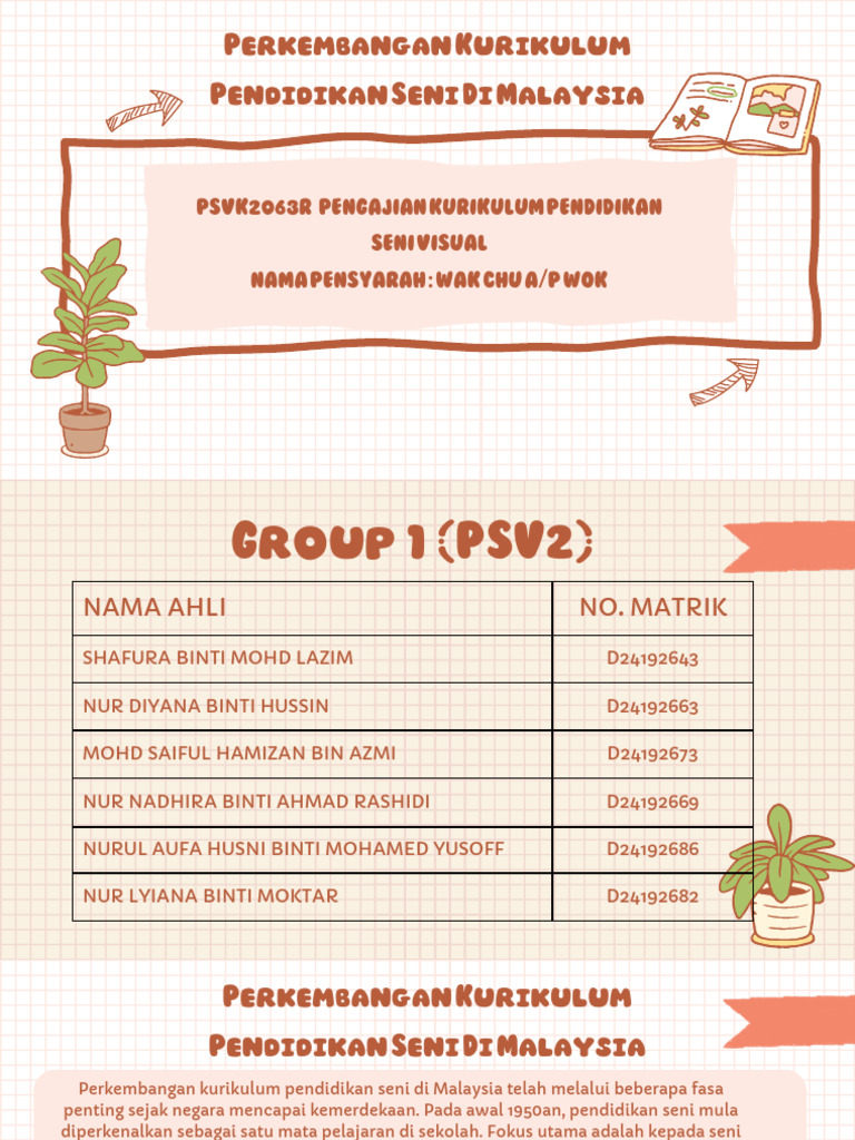 Group Satu (PSV2) | PDF