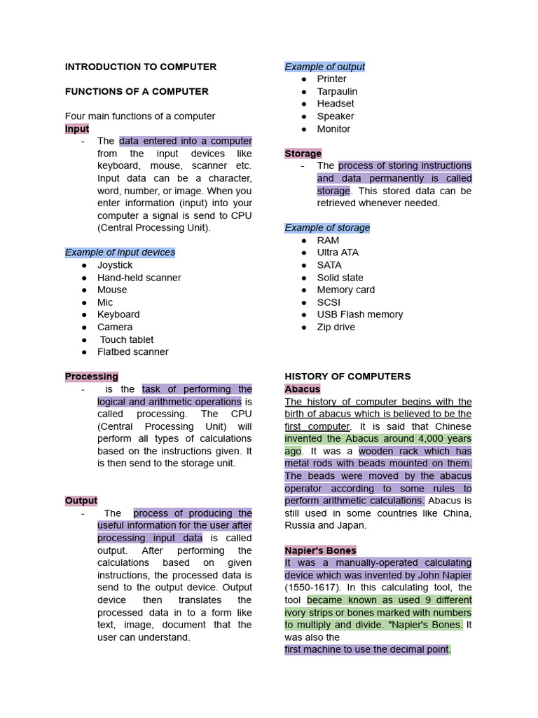 IT - REVIEWER | PDF | Computer Data Storage | Malware