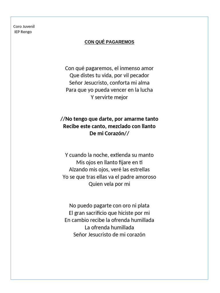 10 Con Que Pagaremos | PDF