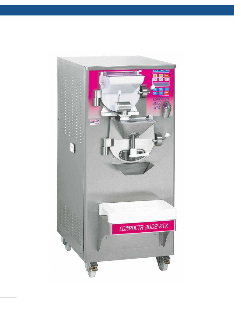 Coldelite Compacta RTX | PDF | Helado | Las bacterias