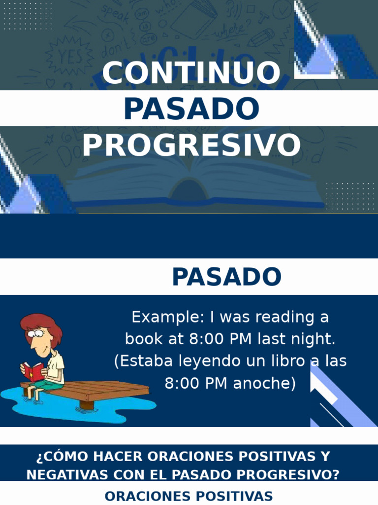 Pasado Continuo y Progresivo. | PDF