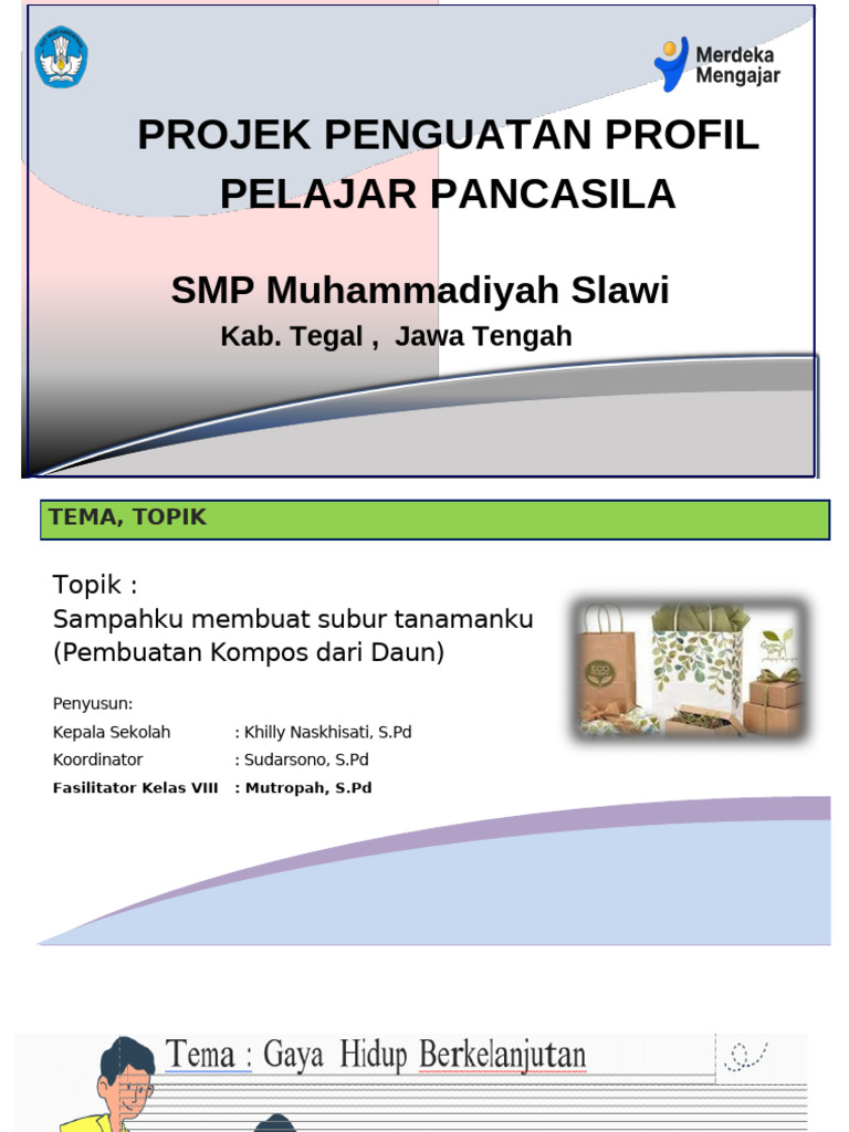 Modul P5 Kompos Kelas 8 | PDF
