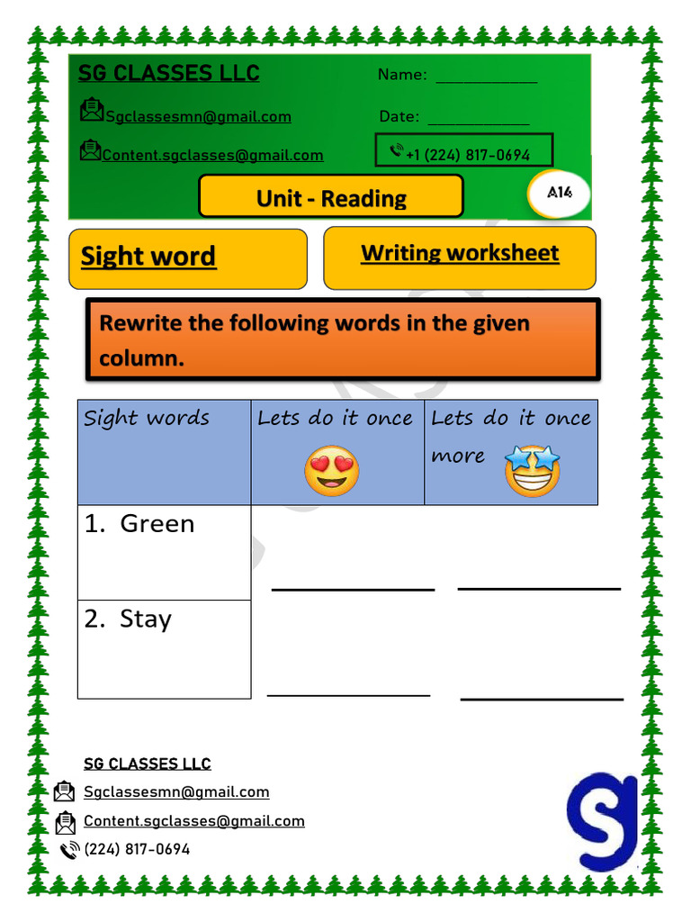 SG Sight Words 14 | PDF | Travel | Science & Mathematics