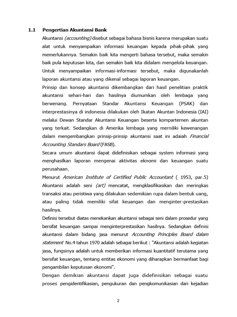 Akuntansi Perbankan | PDF | Pengelolaan Keuangan & Uang