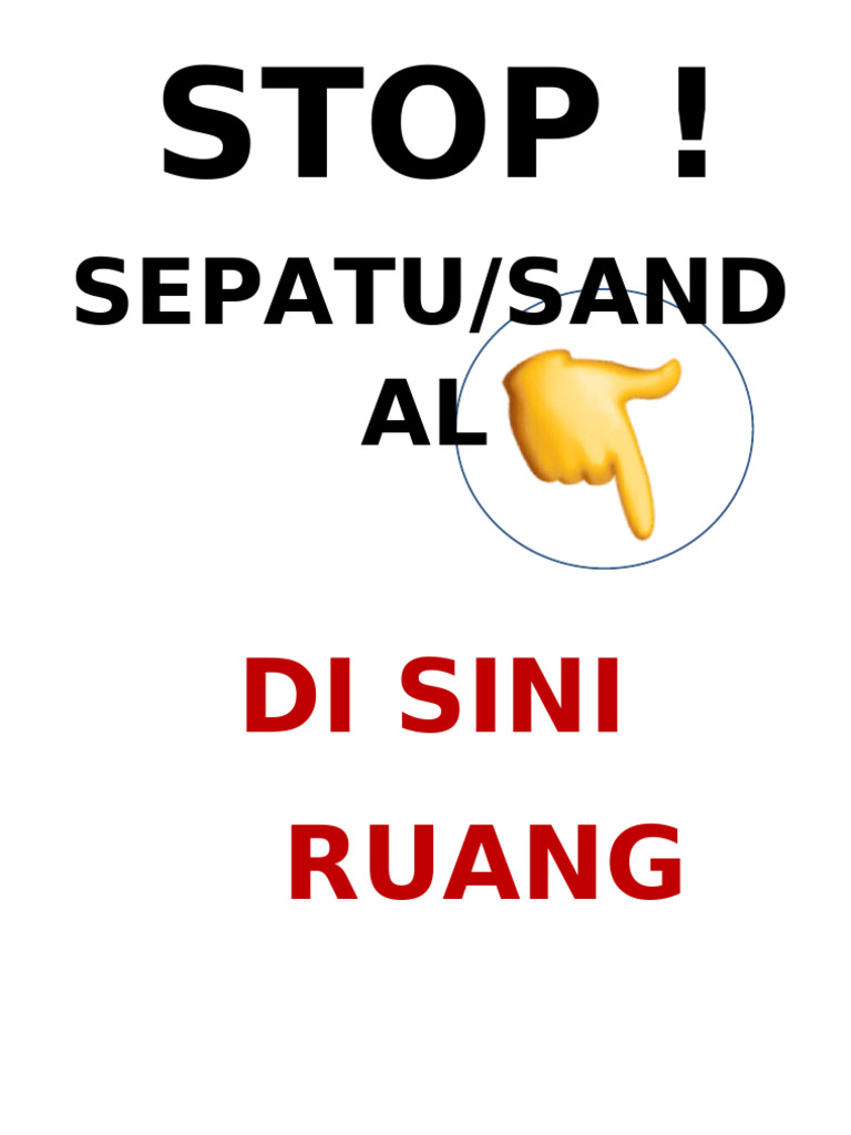 Stop Sandal | PDF