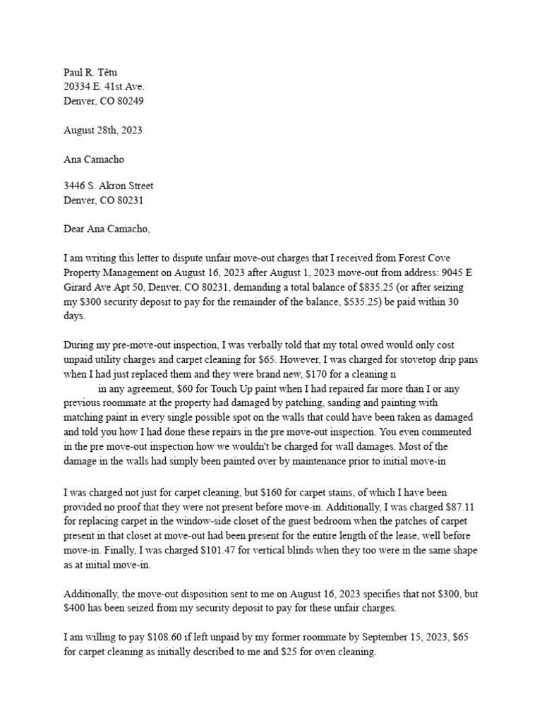 Demand Letter | PDF
