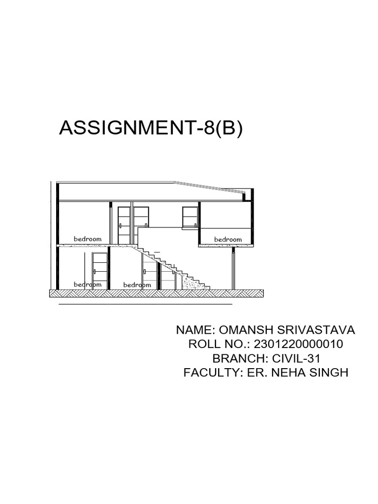 Assignment-8 (B) : Name: Omansh Srivastava ROLL NO.: 2301220000010 ...