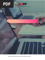 Panduan E-Learning PJJ BDK Surabaya | PDF