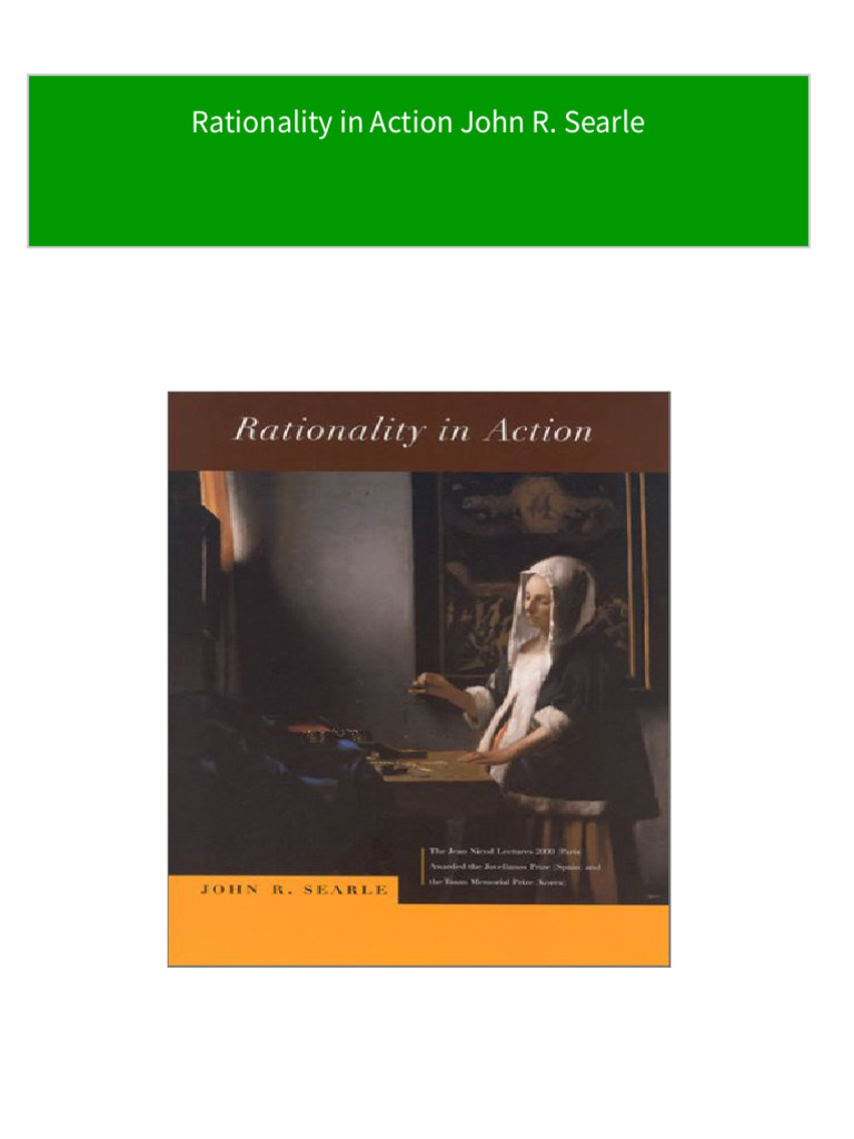 (FREE PDF Sample) Rationality in Action John R. Searle Ebooks | PDF ... (FREE PDF Sample) Rationality in Action John R. Searle Ebooks | PDF ...