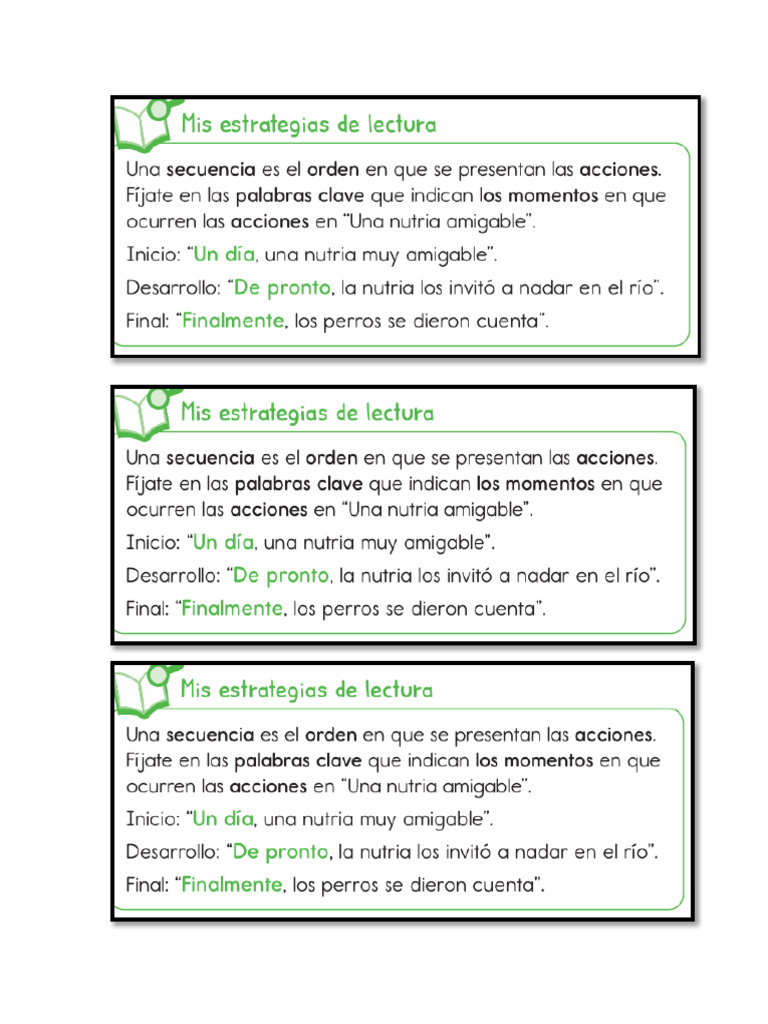 Estrategia de Lectura | PDF