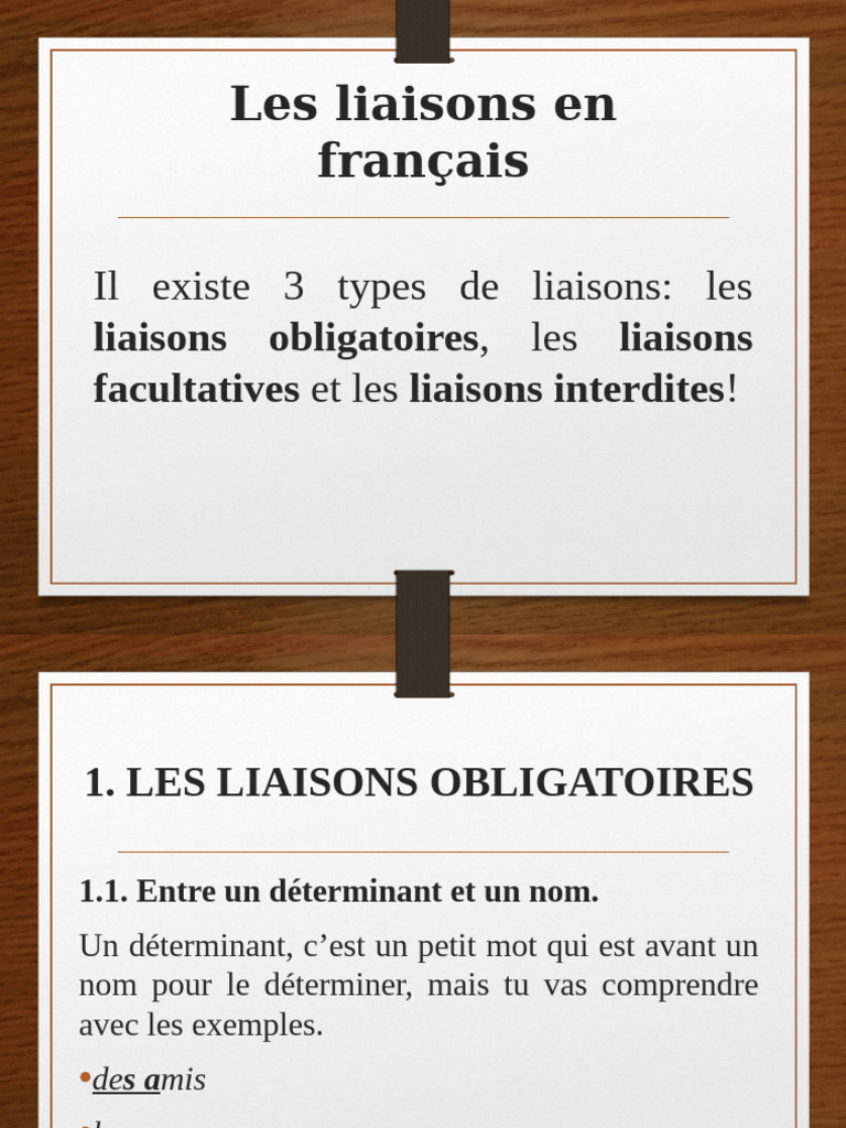 Liaison | PDF | Verbe | Pronom