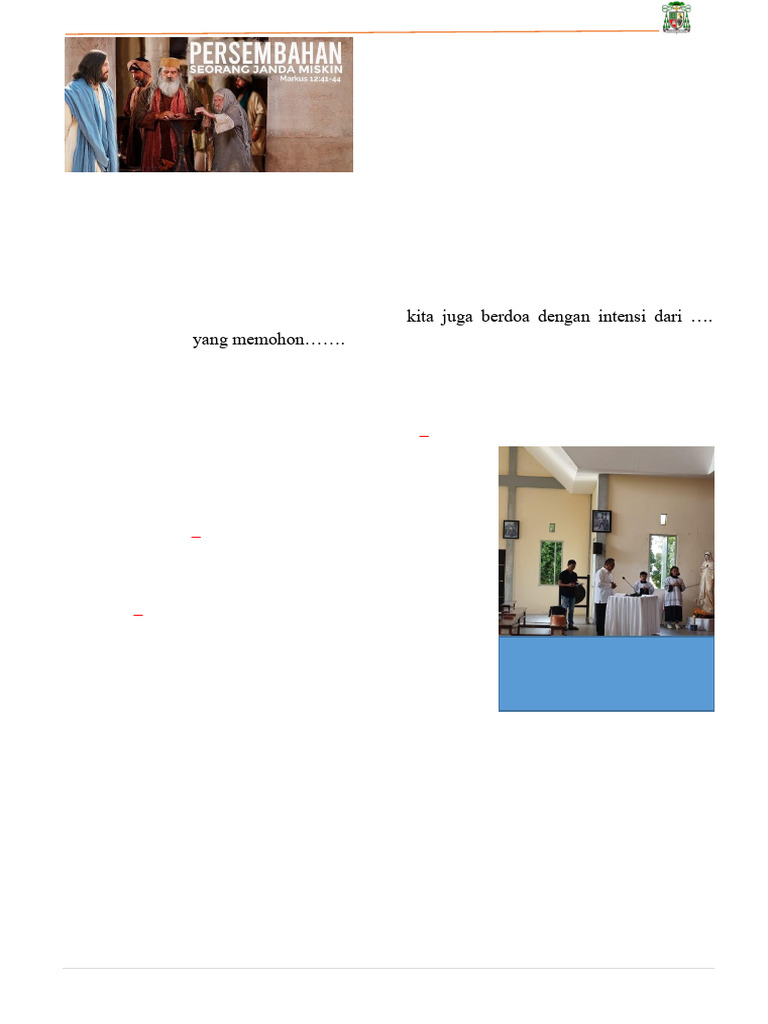 Ibadat Sabda. HM. Biasa XXXII | PDF