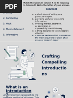 How To Write An Introductory Paragraph Using The Funnel Method | PDF ...