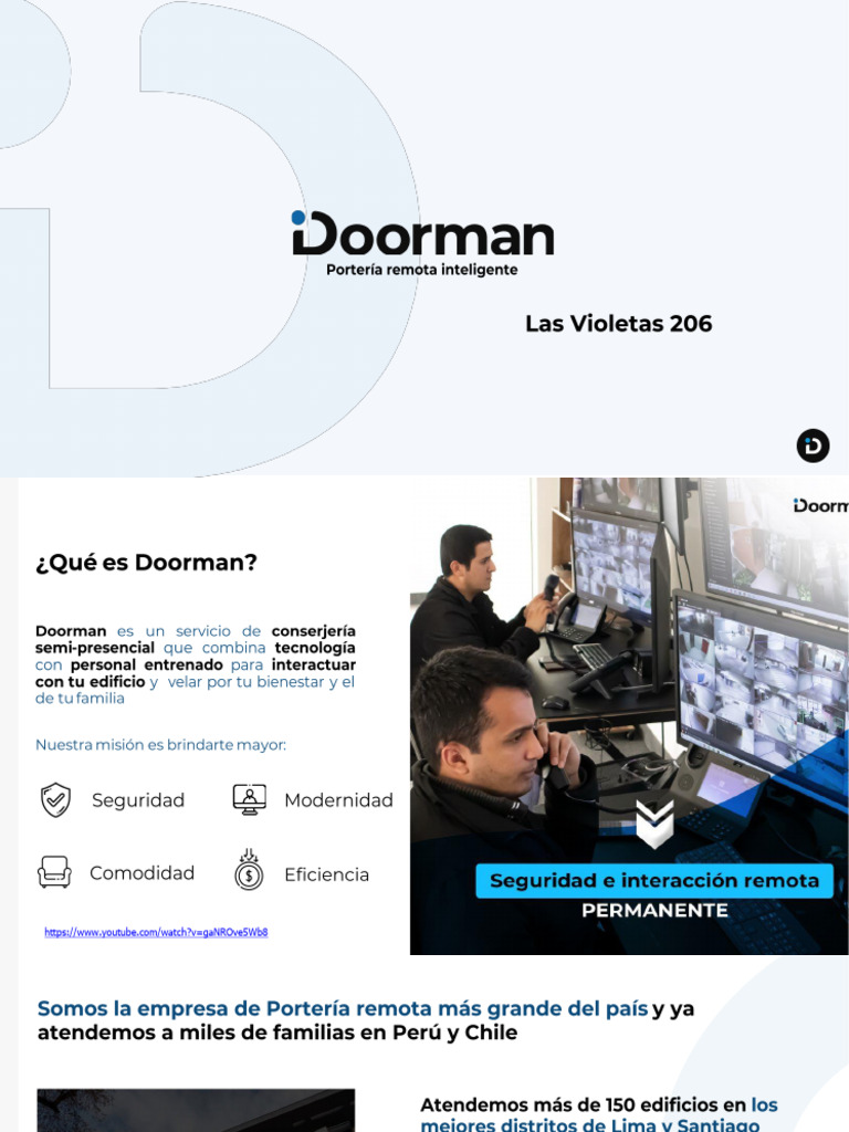 Presentación Doorman | PDF