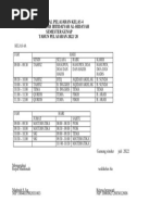 Matric Rewrite Timetable 2025 | PDF