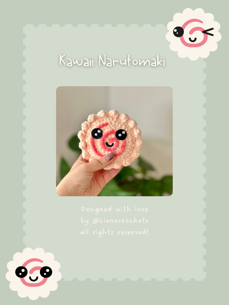 Kawaii Narutomaki Pattern | PDF