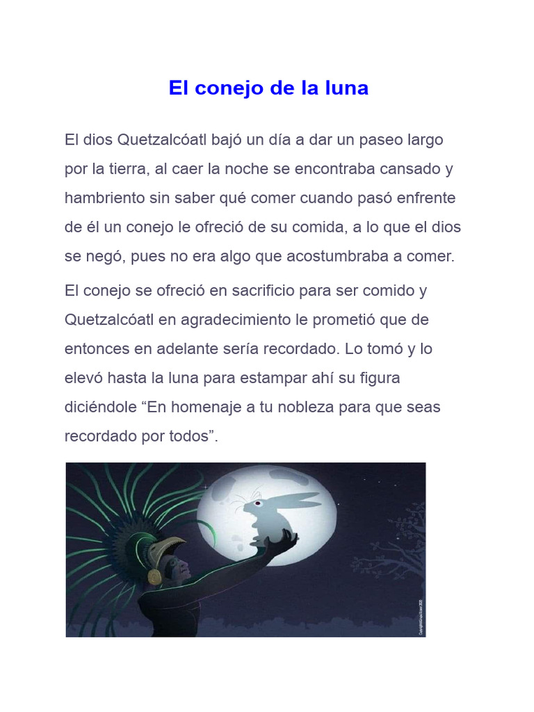 El Conejo de La Luna | PDF
