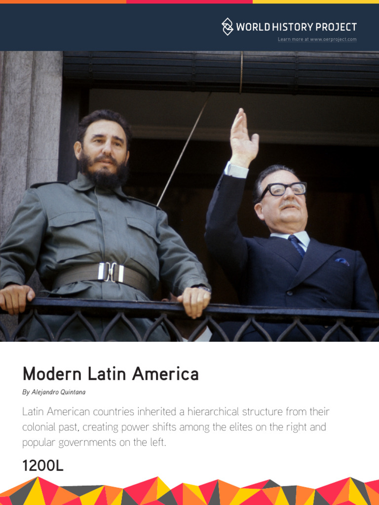 WHP 7719 Read Modern Latin America 1200L | PDF | Latin America ...