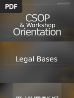 Csop Manual | PDF | Police | Community Policing