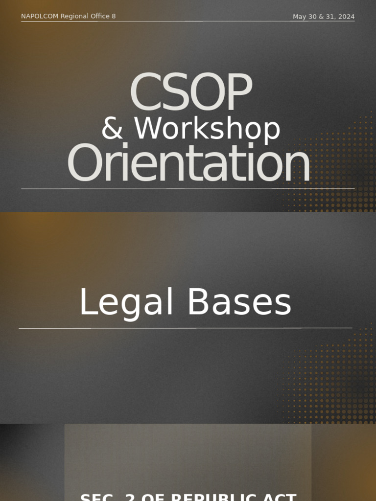 Legal Bases Rationale and Implementing Guidelines | PDF | Police | Justice