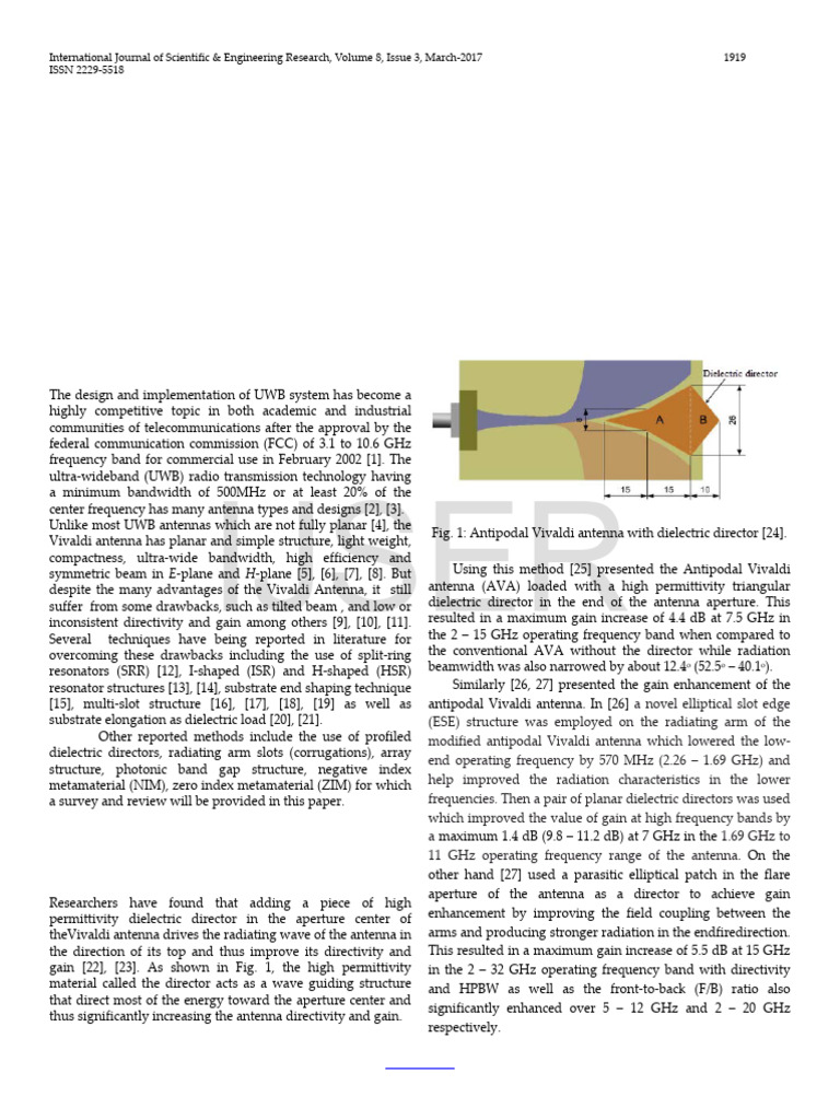Very Good Paper On Gain Review On Gain and Directivity Enhancement ...