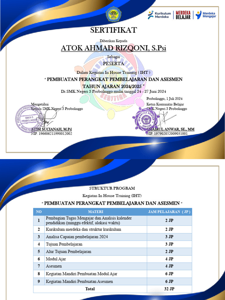 Atok Ahmad Rizqoni | PDF